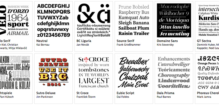 Typographica Typefaces Of 2014 - yewknee.com