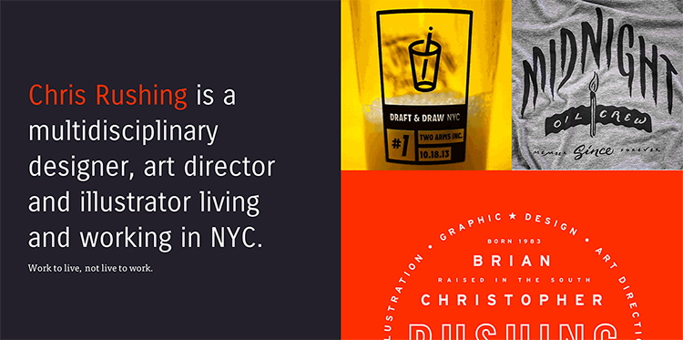 Chris Rushing Relaunch - yewknee.com